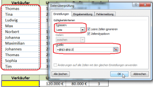 Excel Dropdown-Felder Erstellen (mit Übungsdatei)