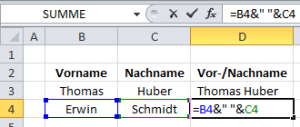 Excel Zellen Verbinden – (Schnelltipp)