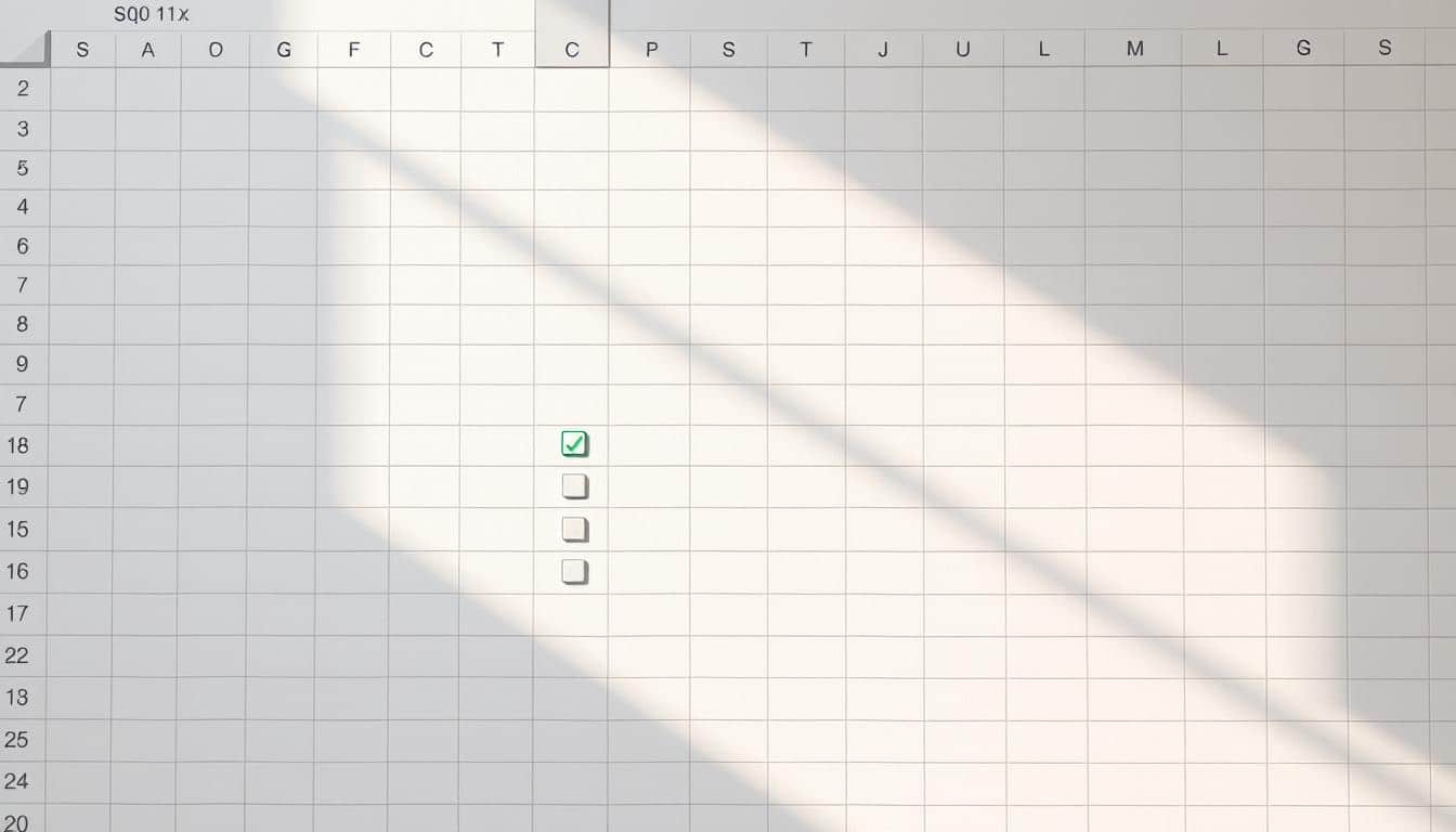Excel Checkbox hinzufügen und nutzen