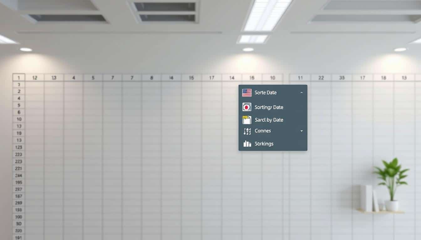 Excel nach Datum sortieren
