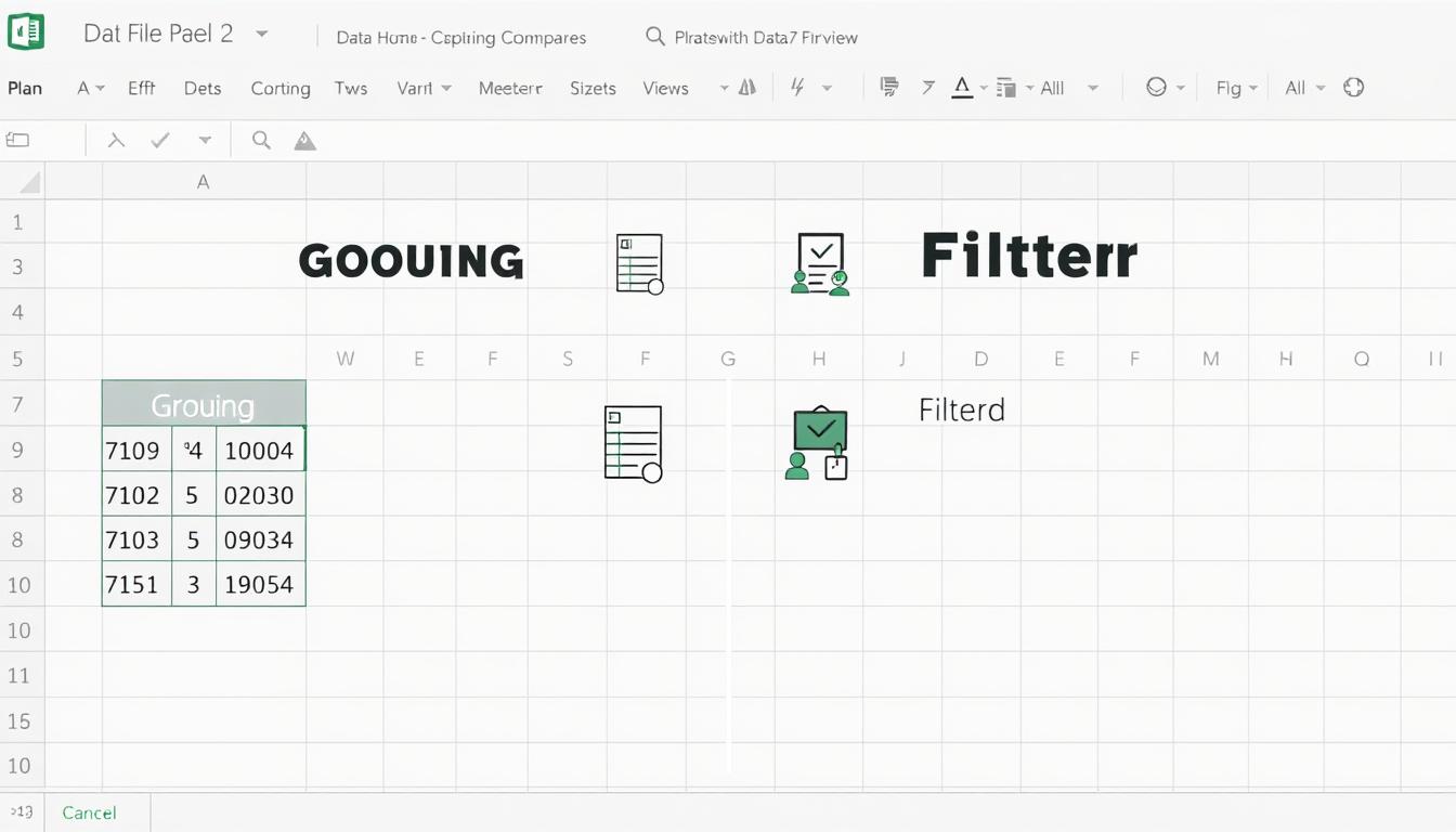 Excel Gruppieren Daten Effektiv Sortieren